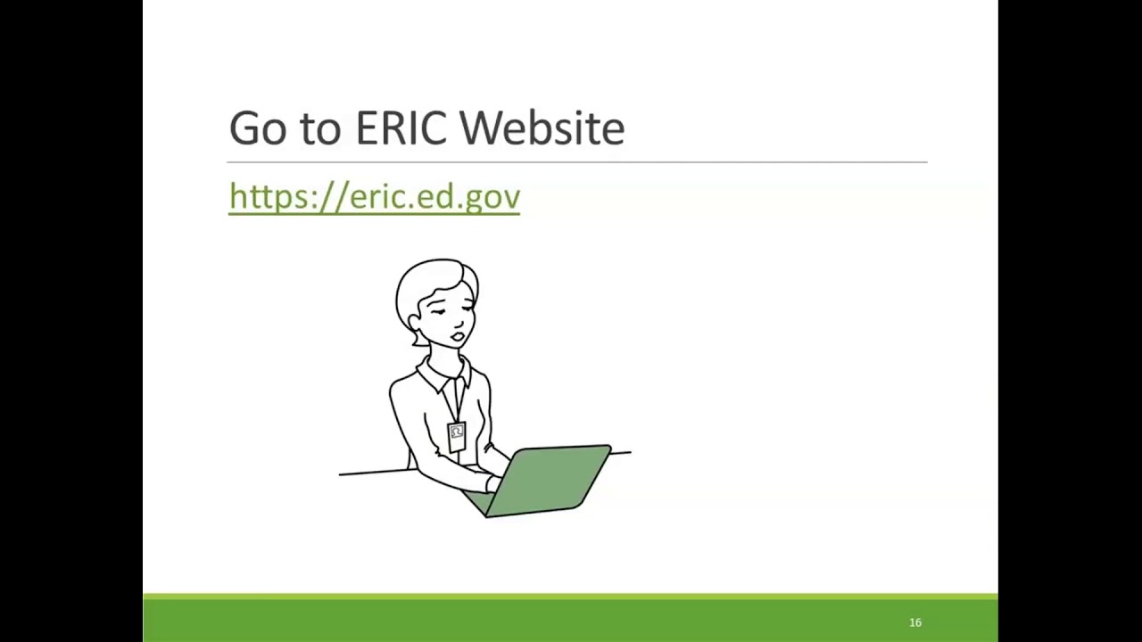 ERIC for Policymakers – Gateway to Free Resources - YouTube