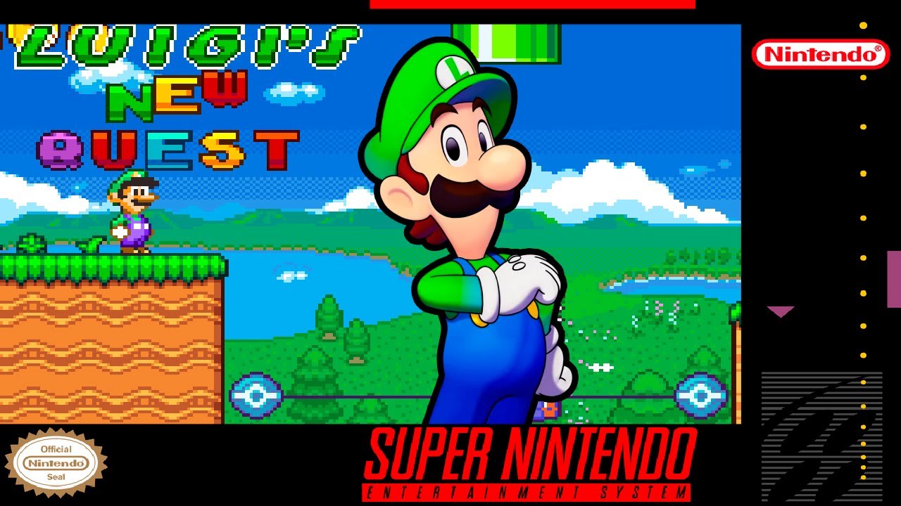 SMW:Luigi's New Quest (Snes) - Full Gameplay - YouTube