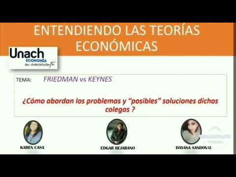 Teoría de FRIEDMAN Y KEYNES "ECONOMÍA" - YouTube