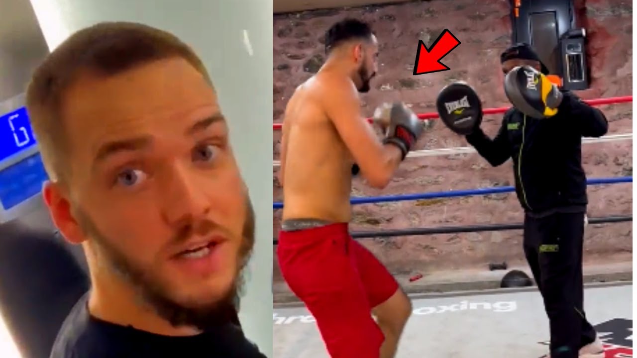 Slim Pulls Up On Ryan Taylor & New Training Footage (Slim vs Ryan ...