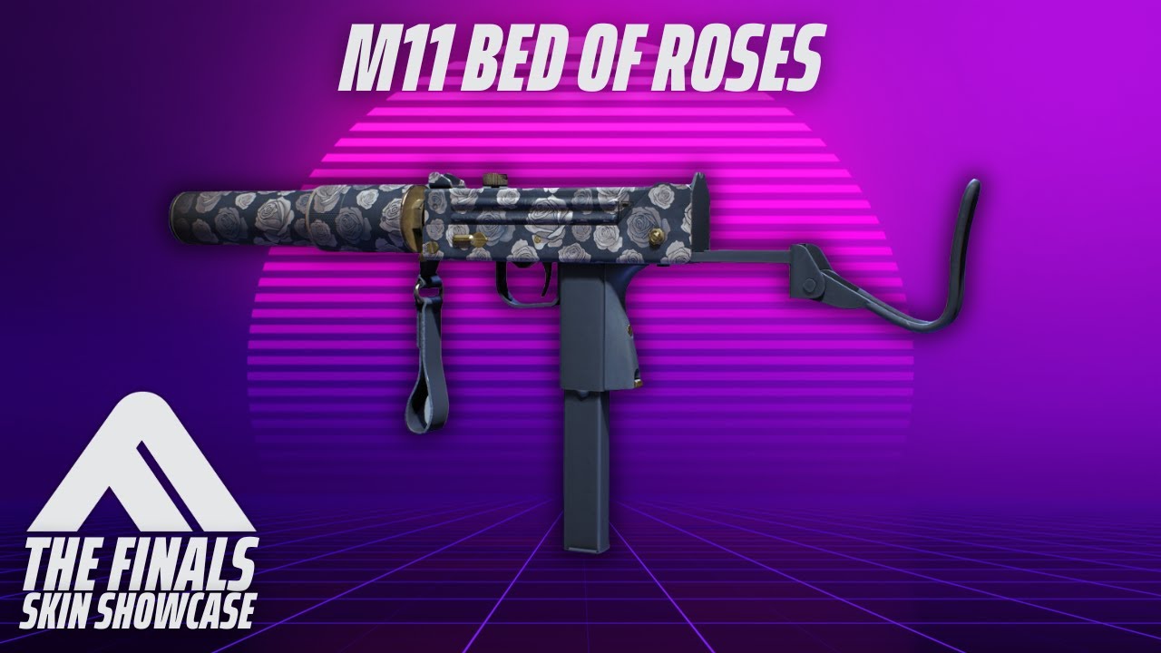 M11 Bed of Roses Skin Review | The Finals Season 2 Rose Garden Set ...