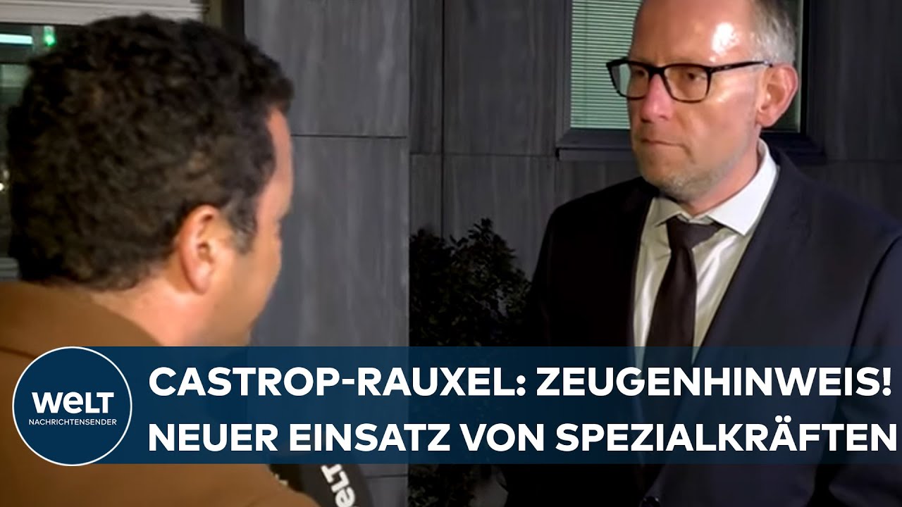 CASTROP-RAUXEL: Neuer Einsatz von Spezialkräften nach Zeugenhinweis ...