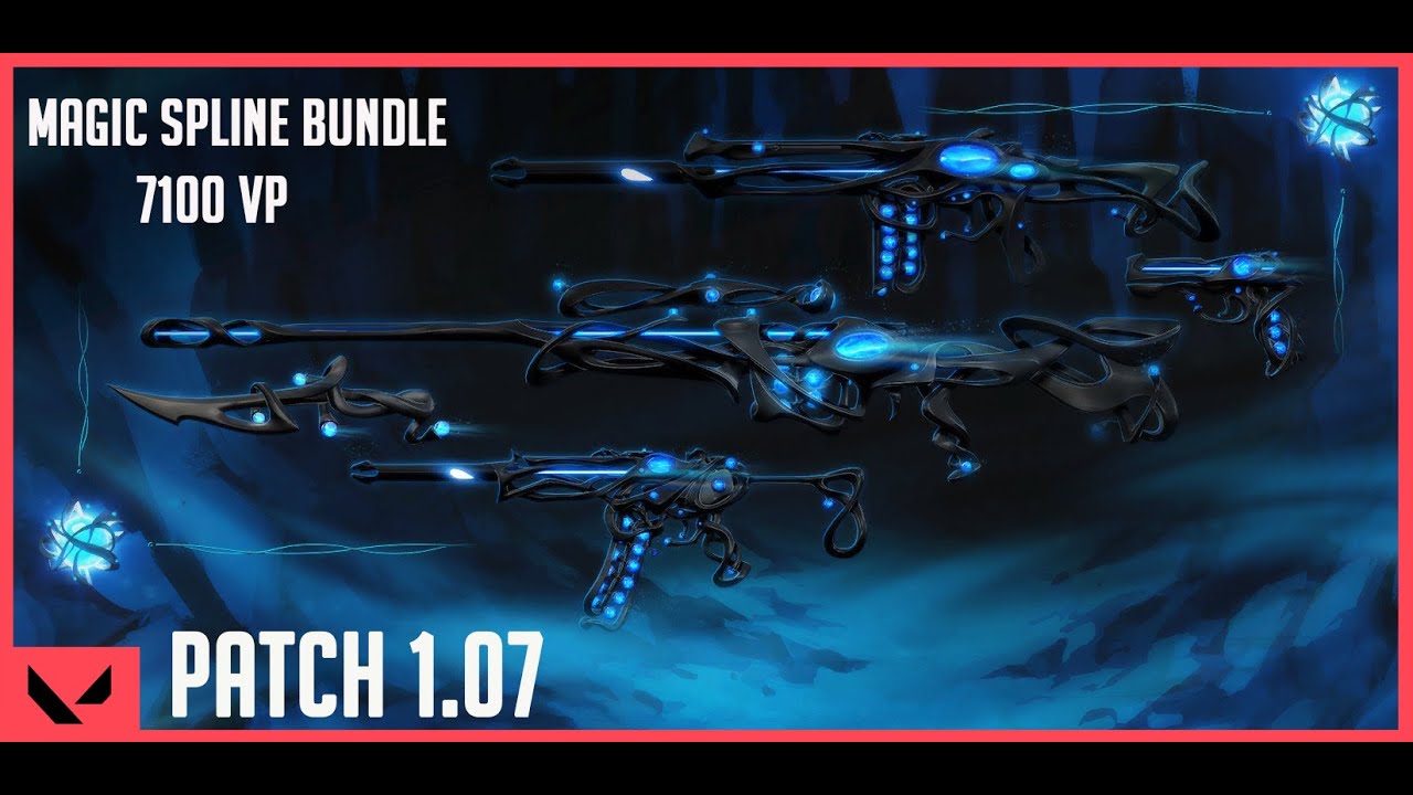 Valorant Magic Spline Skin Bundle First in Game Look & Price - YouTube