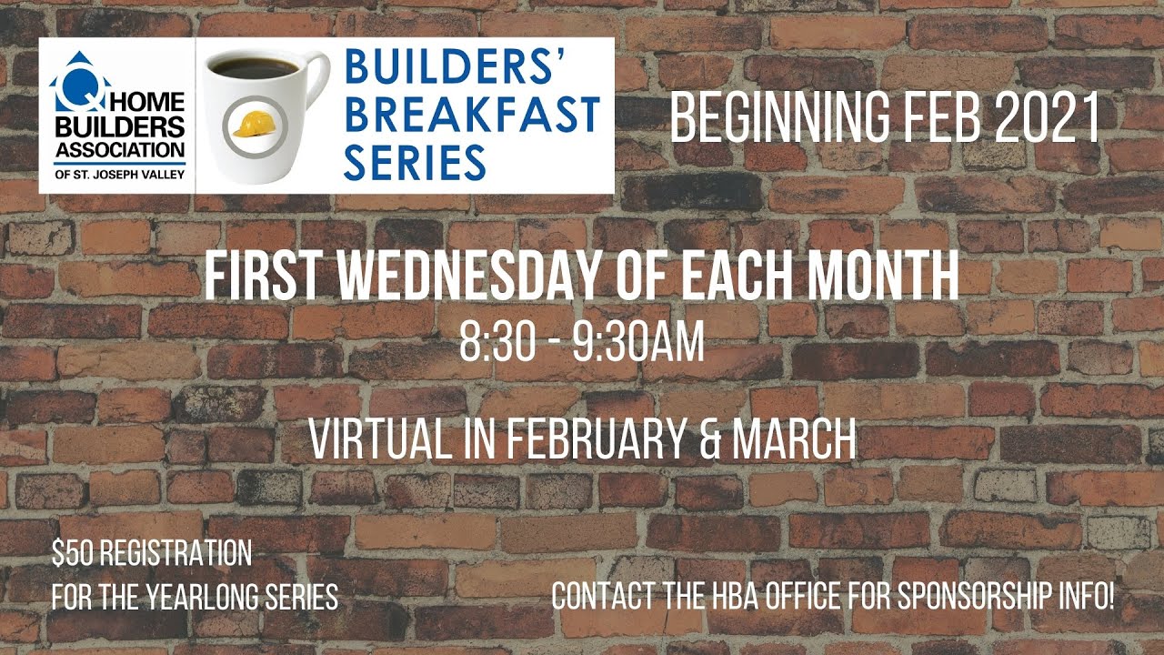 Builders Breakfast Series 2021 Promo Video - YouTube