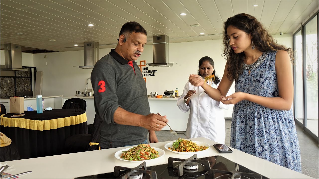 Healthy bowl of Millet Noodles with chef TARUN DACHA - YouTube