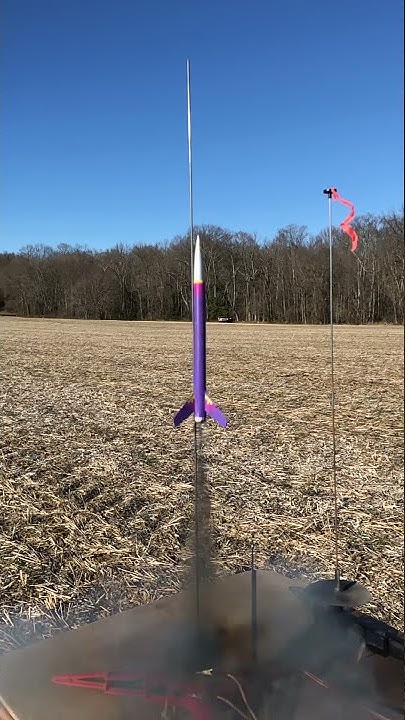 Estes Wizard Q Jet B4 4 Black Smoke Youtube