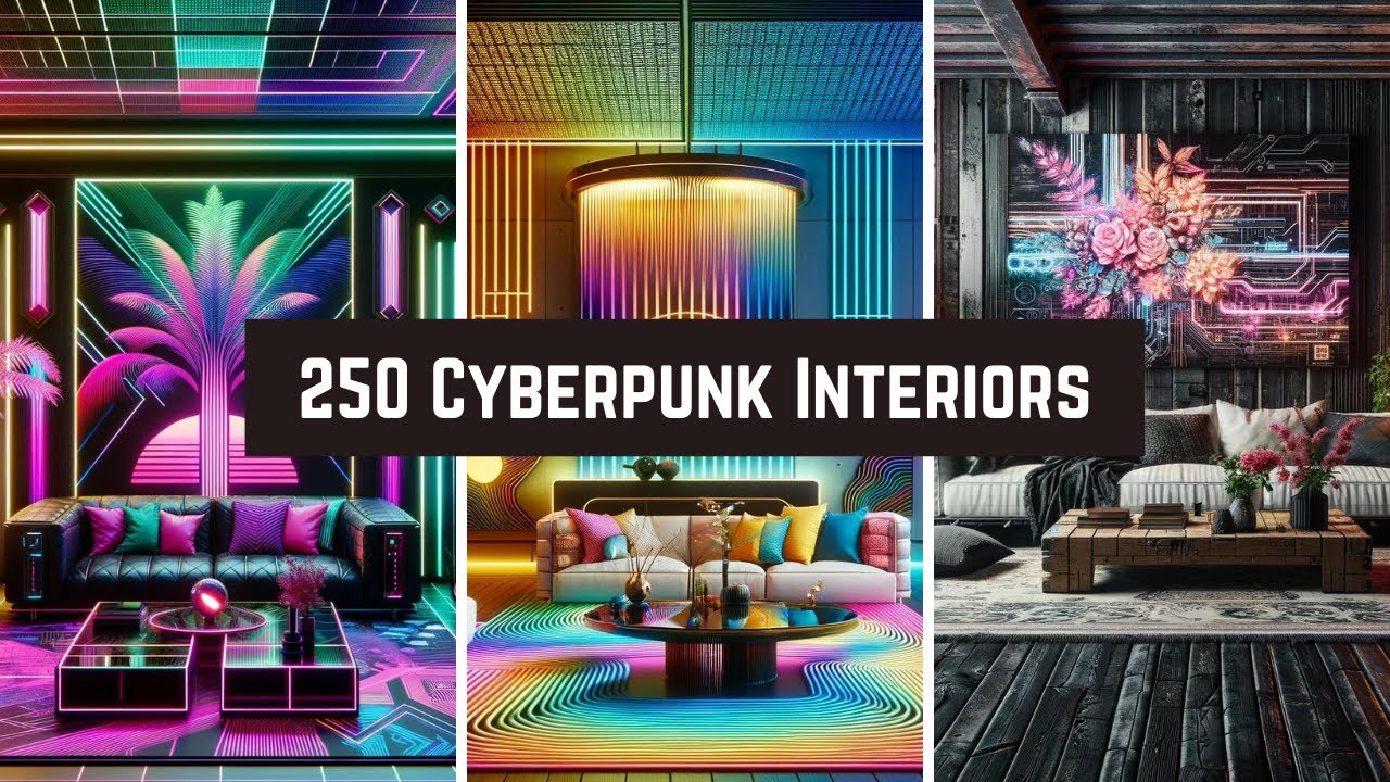250 Dream Cyberpunk Interior Design Ideas - YouTube