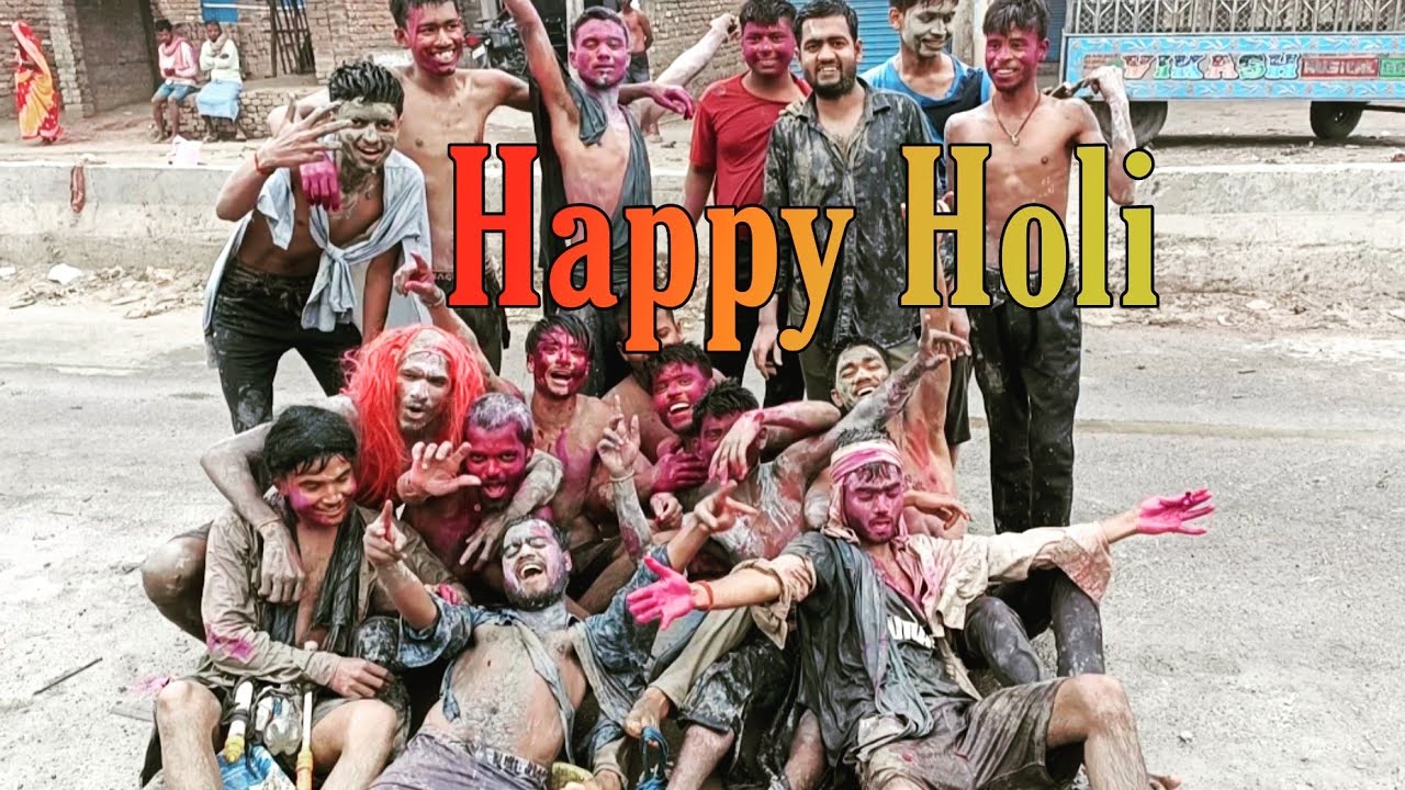 happy Holi 🔥Crazy holi celebration - YouTube