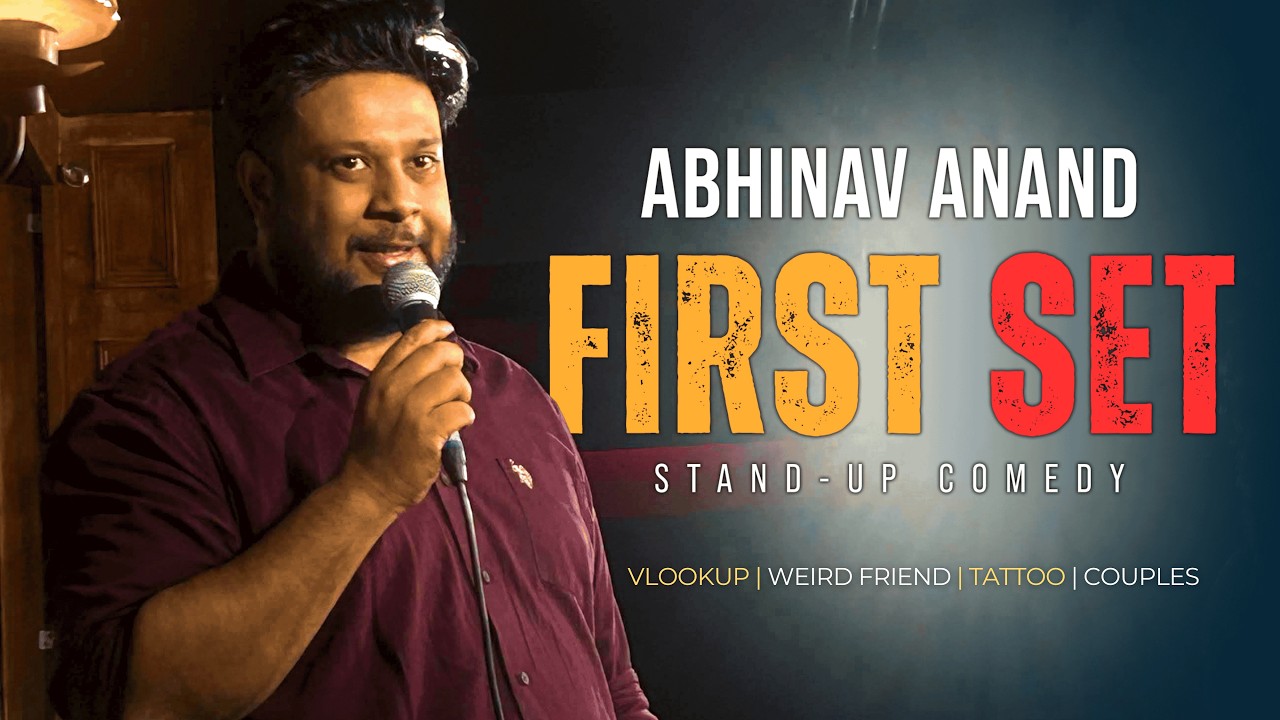 First Set by Abhinav Anand | Stand Up Comedy | TCS Employee Logic ...