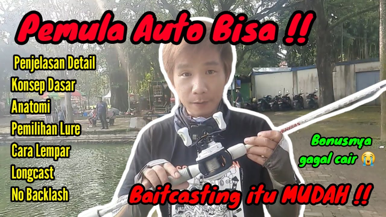 Cara Setting Reel BC(Baitcasting) Agar Bisa Longcast dan Tidak Mudah ...