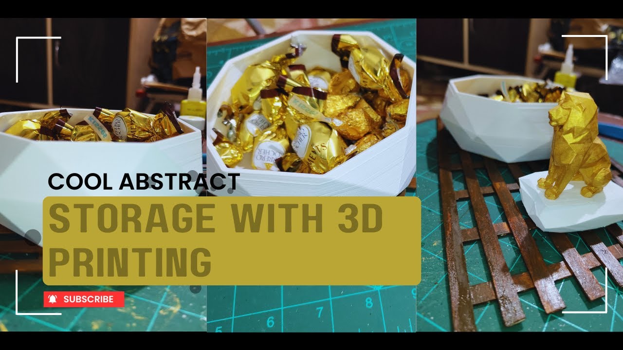 Cool Abstract Storage With 3D Printing - YouTube