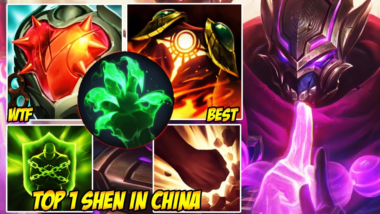 WILD RIFT CHINA TOP 1 SHEN - HE SHOWED THE TRUE POWER OF SHEN - YouTube