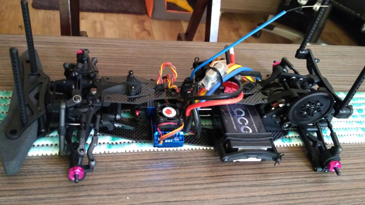 Overdose GALM 1/10 RWD Drift RC Car Kit OD2500 build - YouTube