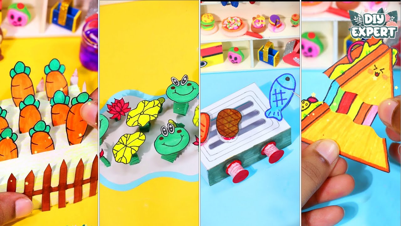 EASY CRAFT IDEAS| Miniature Craft /School supplies/Pizza Slice/How To ...