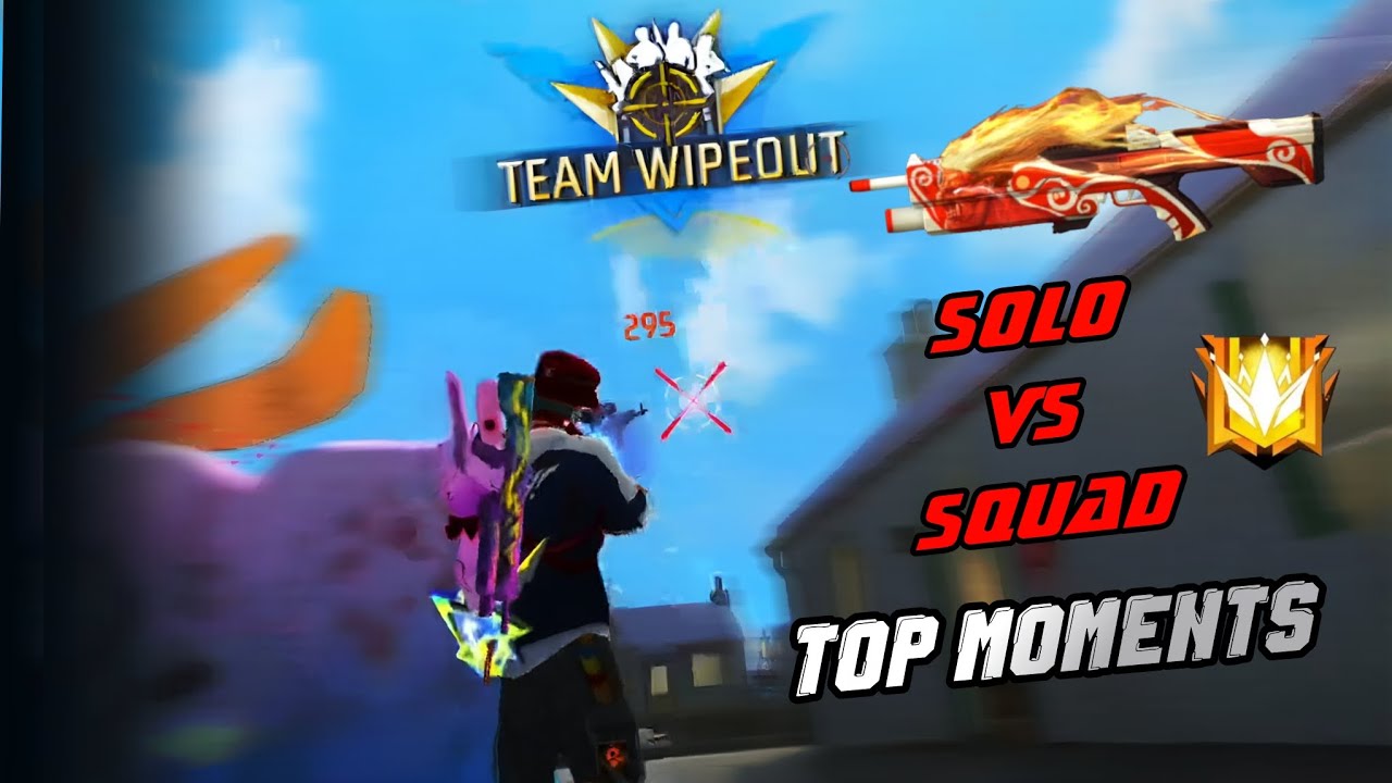 TOP MOMENTS 💪 SOLO VS SQUAD GAMEPLAY ⚡🤩 VIVO T2 PRO 📲 FREE FIRE MAX ...