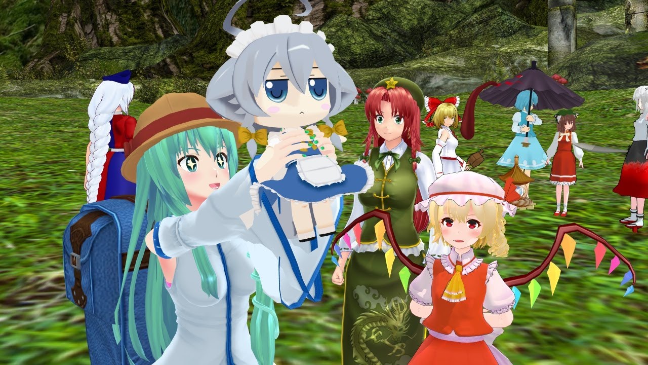 [東方Touhou/MMD] The Camping Episode - YouTube