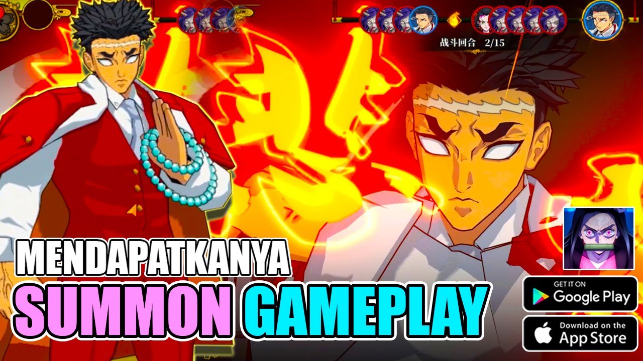 SUMMON/GACHA GYOMEI HIMEJIMA PILAR/HASHIRA BATU BEST TANKER GAMEPLAY ...
