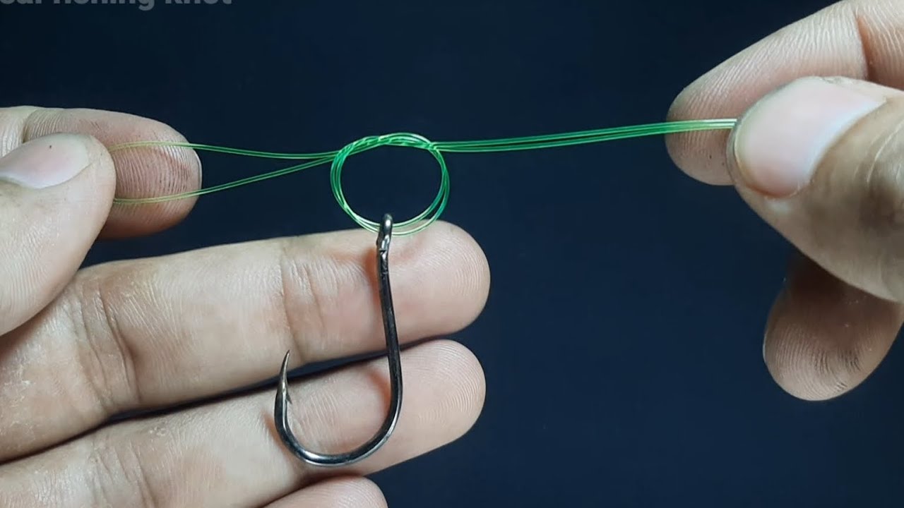 Palomar knot is the easiest and strongest fishing line - YouTube
