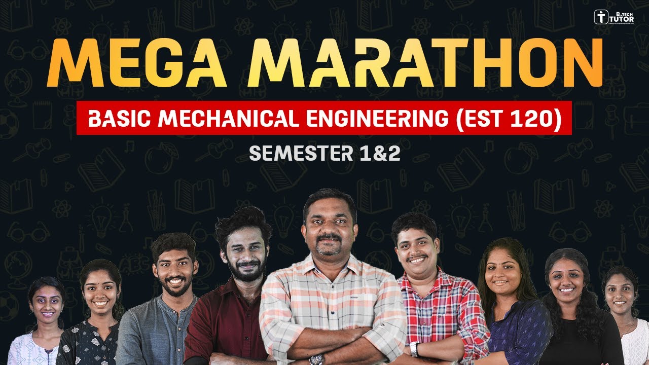 KTU B.TECH SEMESTER 1&2 BASIC MECHANICAL ENGINEERING (EST 120) - YouTube