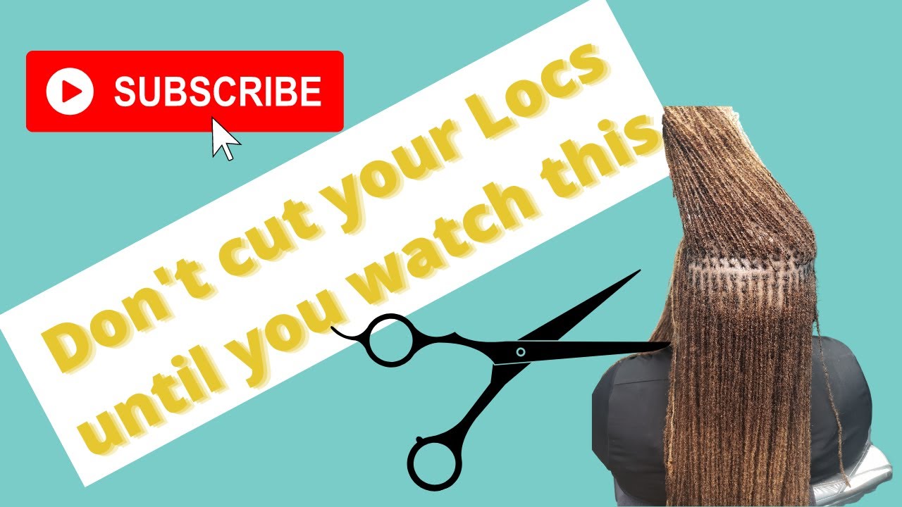 Trimming/Cutting your Locs? Here's what to expect after & solution ...