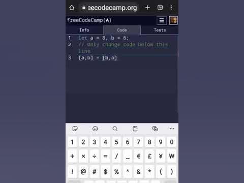 Destructure assignment to assign variables from arrays - ES6 PART 10 #assignvariablesfromarrays ...