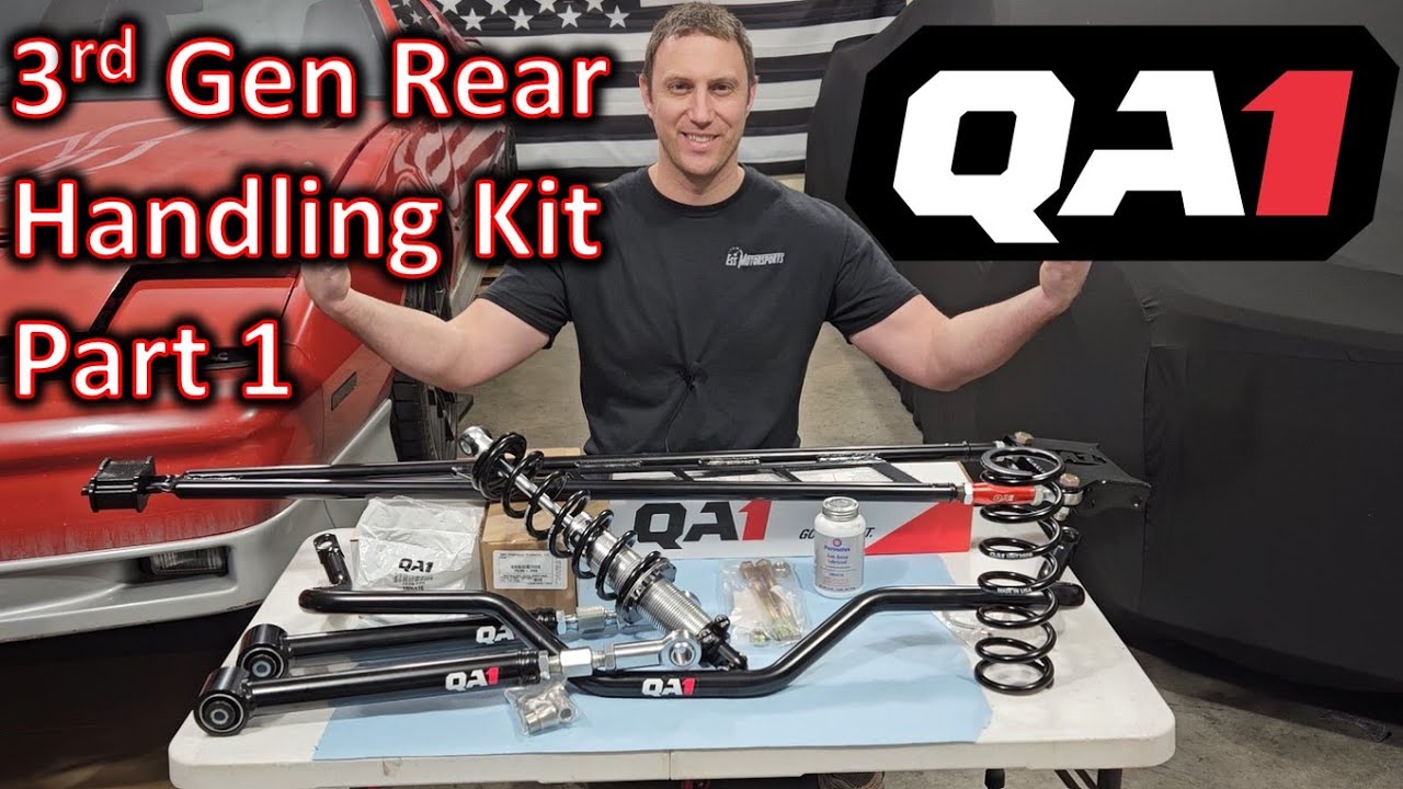 NEW QA1 3rd Gen Rear Handling Kit Install - YouTube
