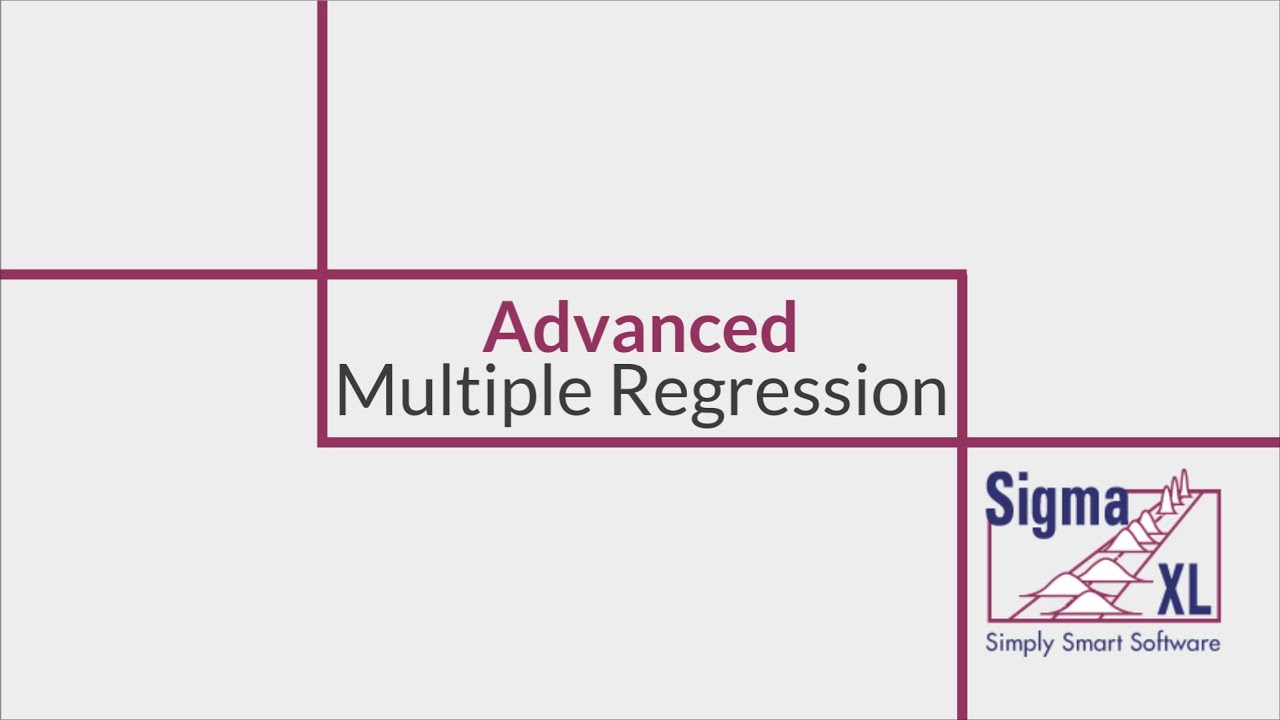 Advanced Multiple Regression - YouTube