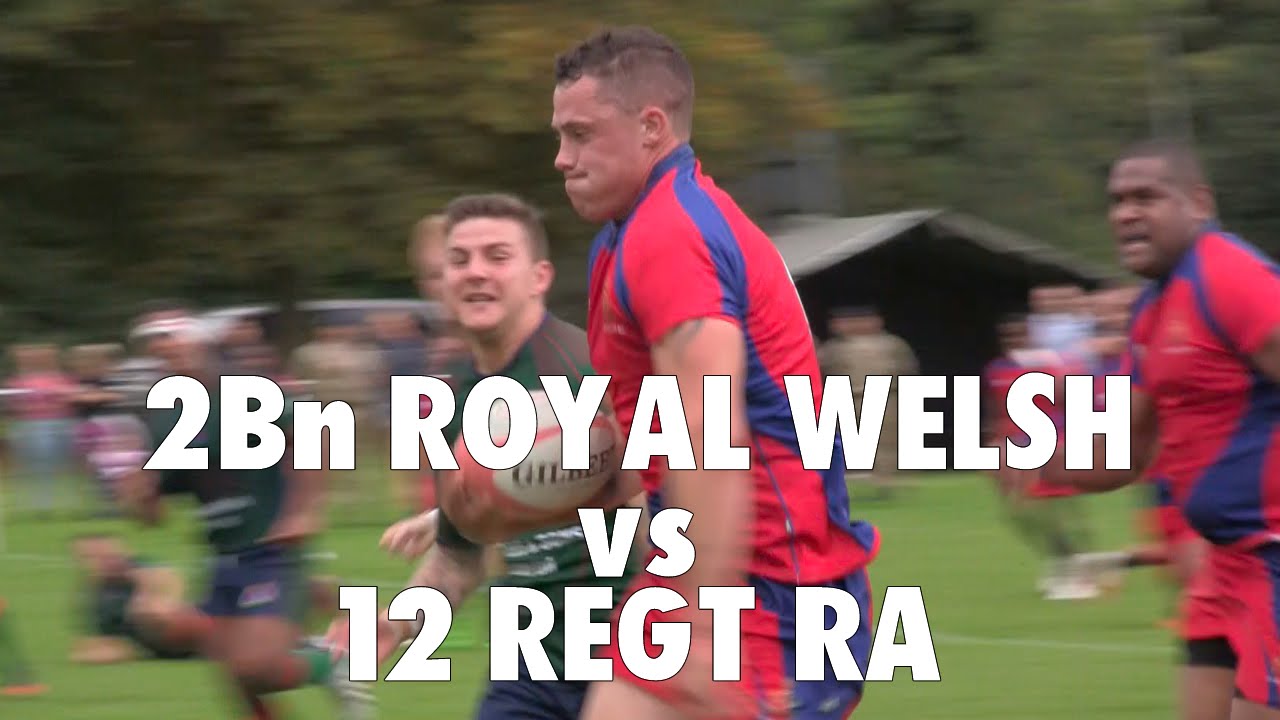 2Bn Royal Welsh vs 12 Regt RA Highlights 1-10-14 - YouTube