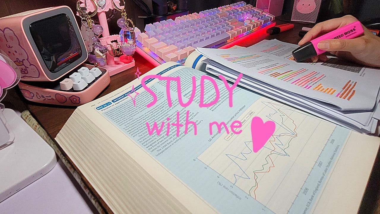 Night Time Study With Me 1 Hour No Music Singapore - YouTube