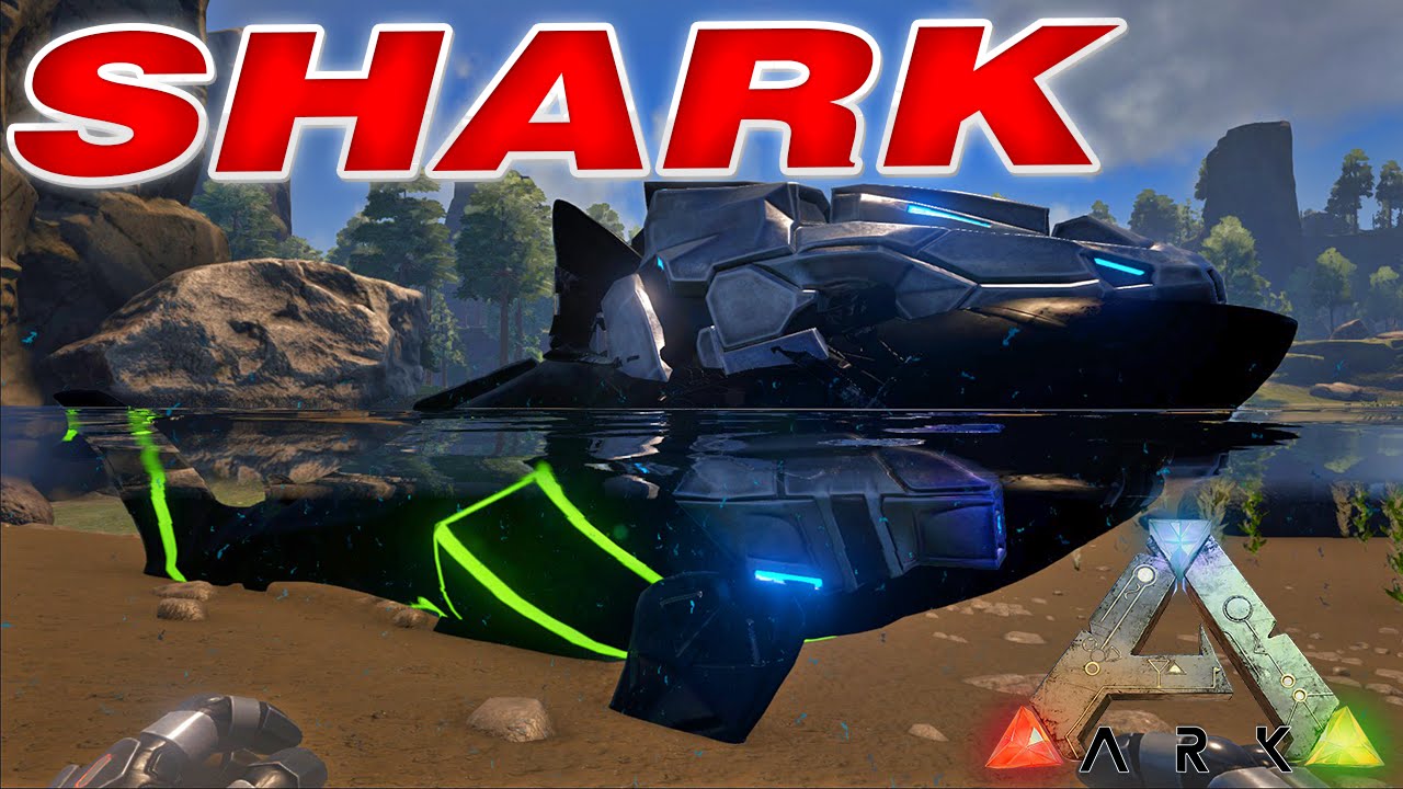 ARK: Survival Evolved MODS - MEU PRIMEIRO DINO AQUÁTICO E O SHARK ...