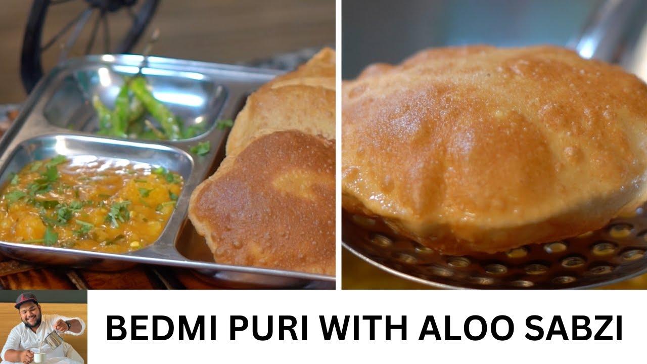 Bedmi Puri With Aloo Sabzi - Complete Recipe - YouTube