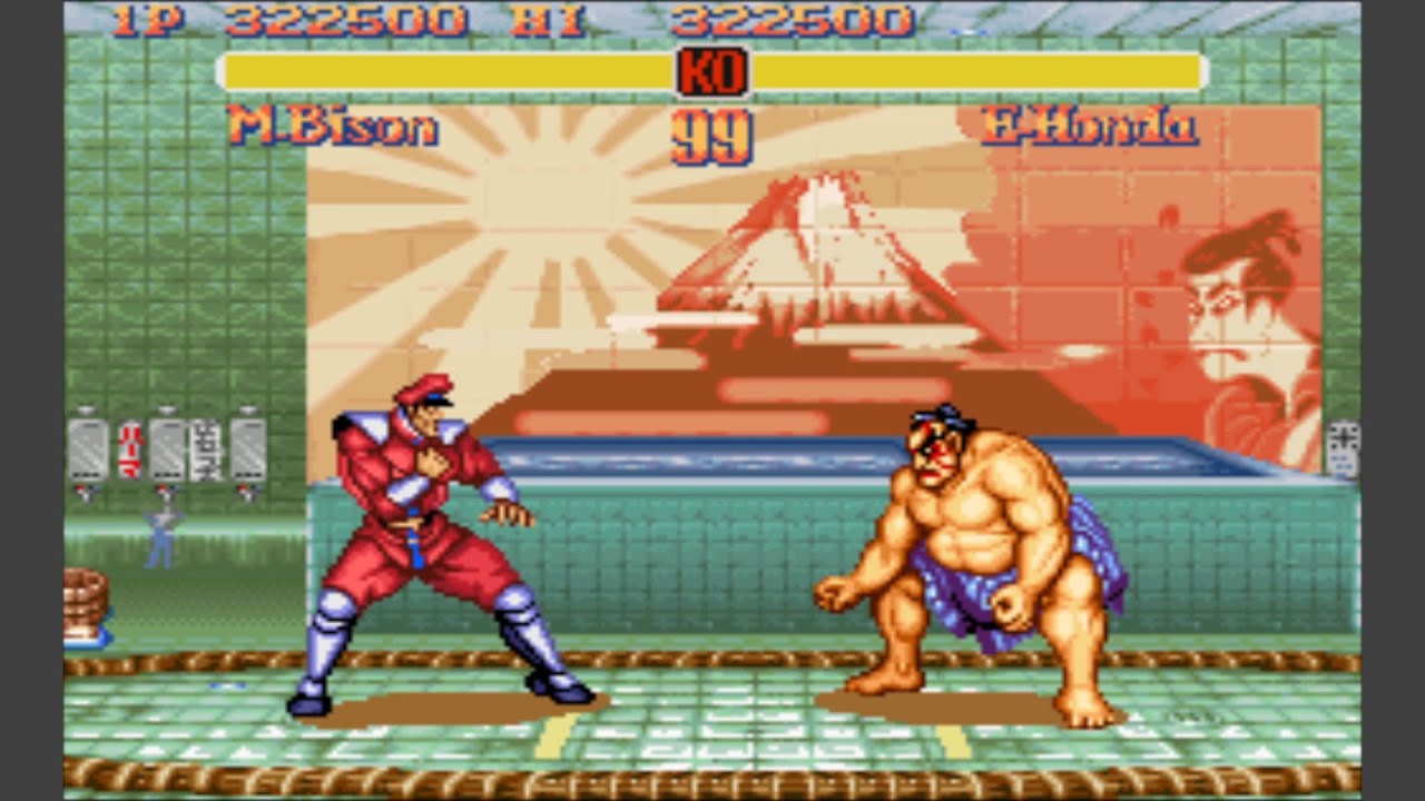 Super Street Fighter II (USA) [SNES] - play as M.Bison - YouTube