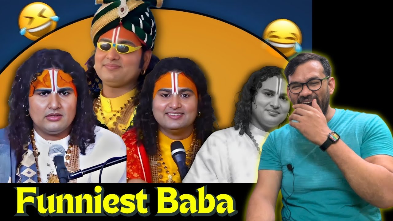 Most Cringe BABA On Internet 😂 ft aniruddhacharya funny memes Reaction ...