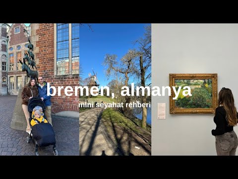 Bremen'de 2 Gün | Masalsı Şehir - Mini Seyahat Vlog