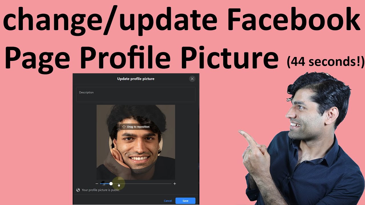 How To Change Profile Picture On Facebook Page YouTube How To Change Profile Picture On Facebook Page YouTube