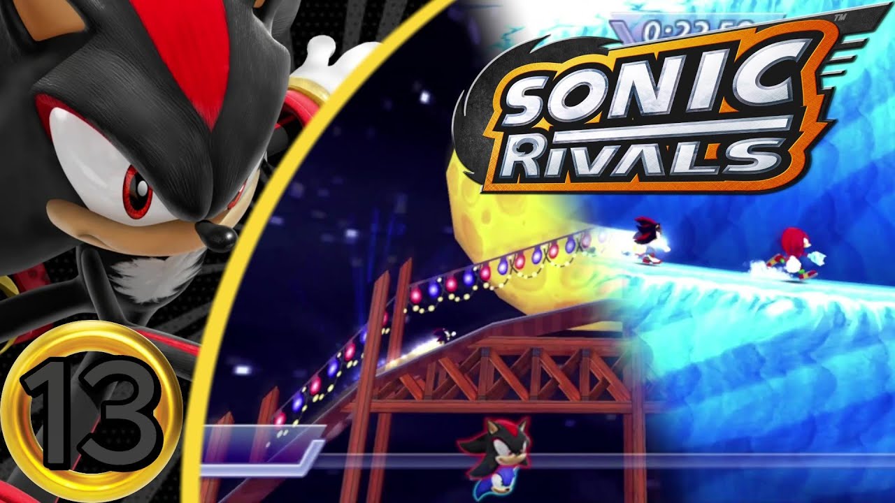 Sonic Rivals (PSP): Shadow's Story Sky Park Zone & Crystal Mountain ...