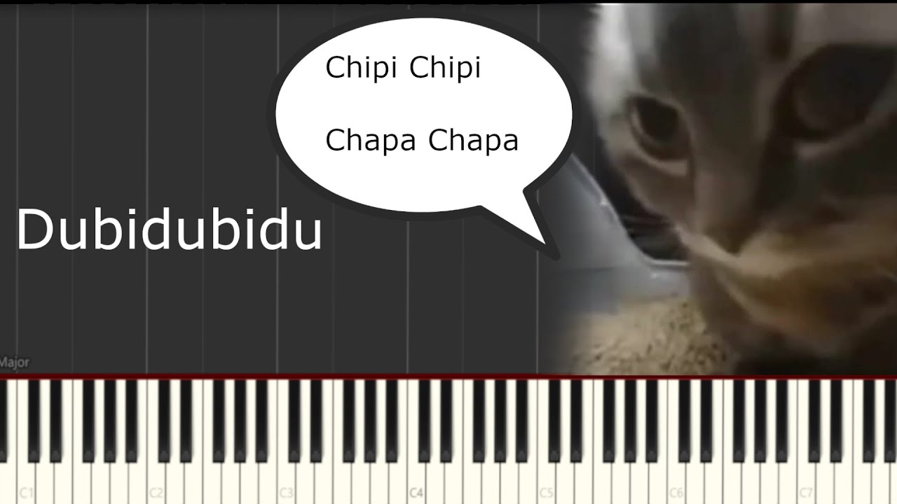 Dubidubidu (Chipi Chipi Chapa Chapa) - Christell - piano tutoriel - YouTube