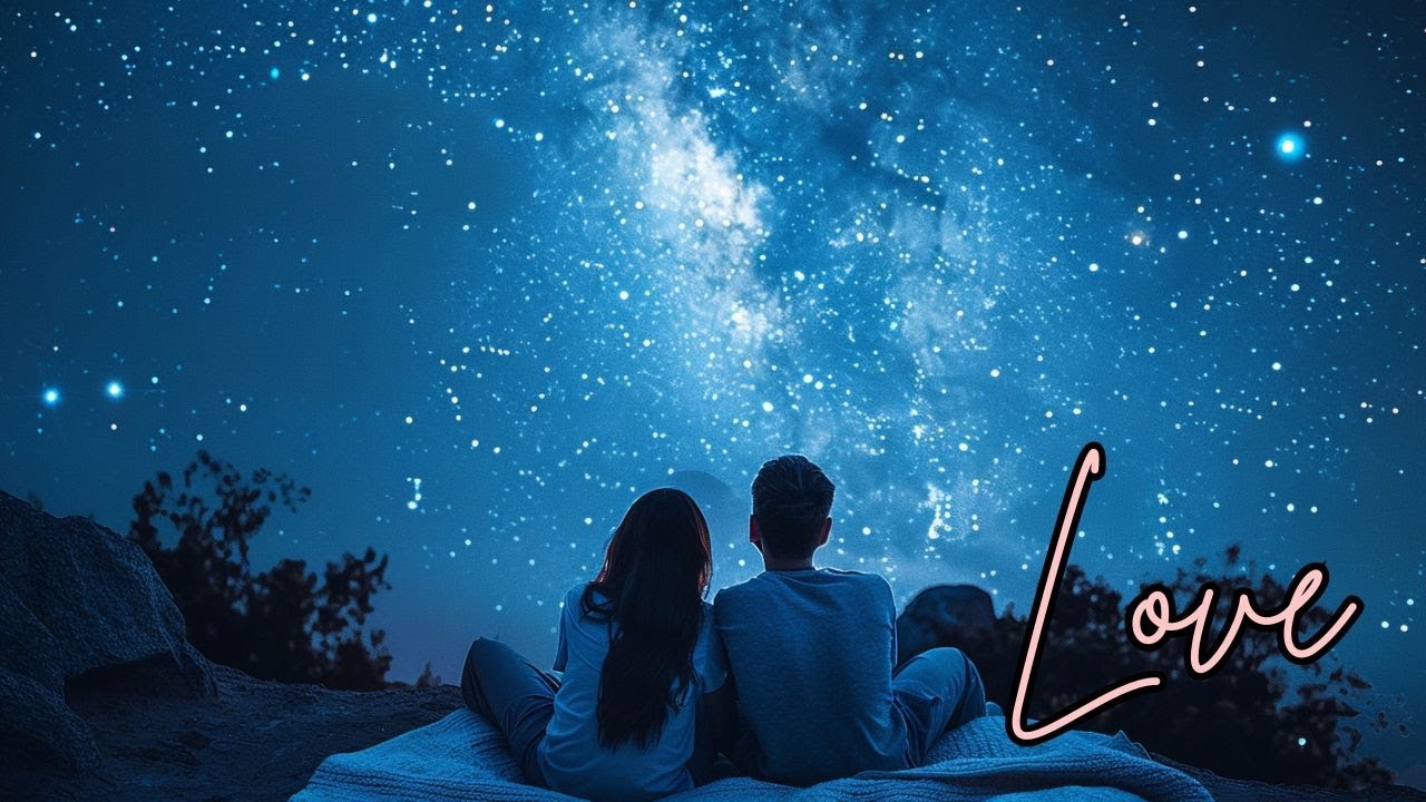 Loving Couple 💓 : Watching the Stars Together 🌌 - Romantic Music for ...