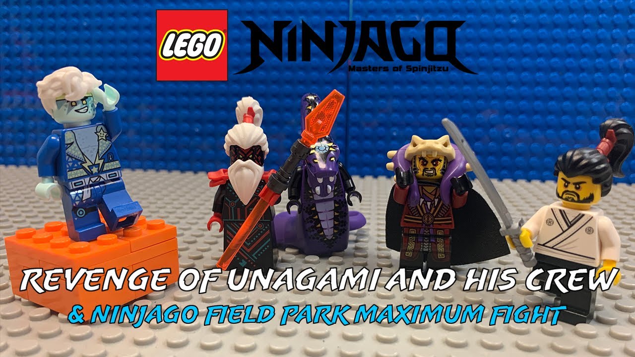 Ninjago Field Park Maximum Fight / Revenge of Unagami and His Crew ...