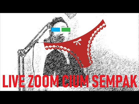 SENSASI CIUM SEMPAK CEWE PAS LIVE ZOOM !