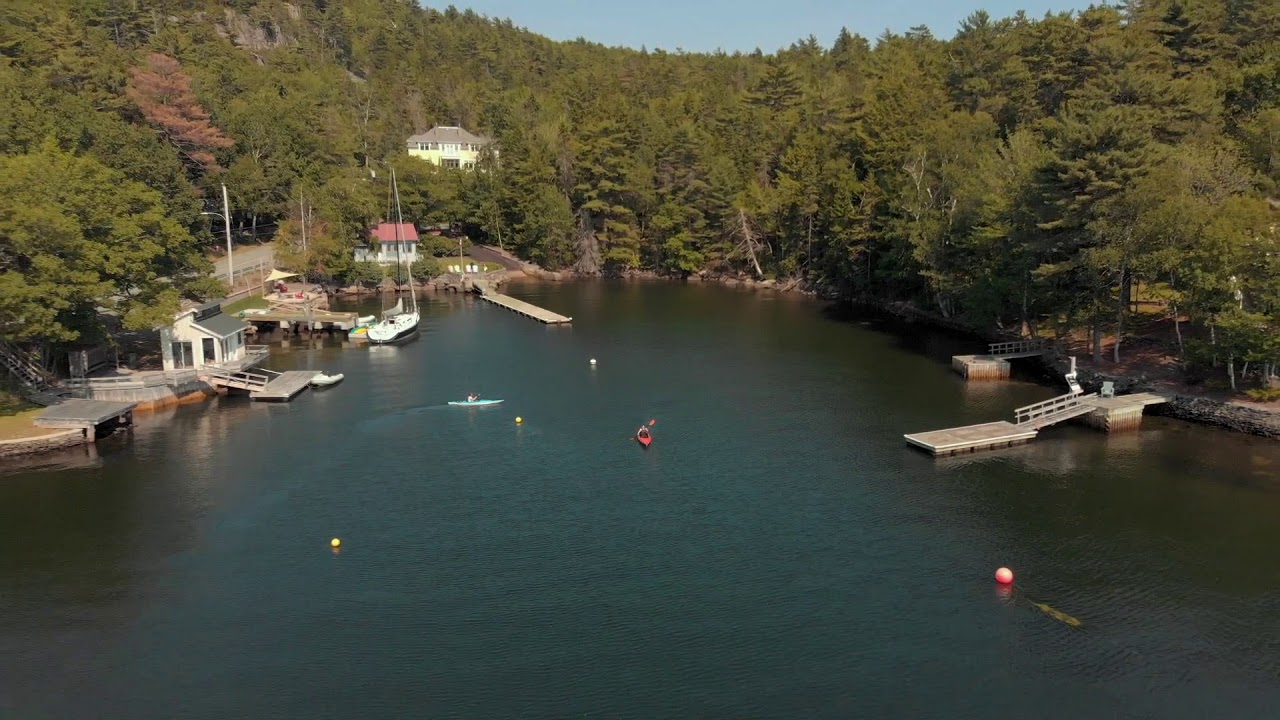 Kayaking in Long Cove, Bedford Basin, Nova Scotia - YouTube