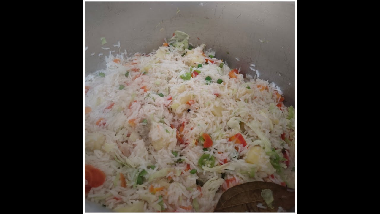 vegetable white pulao recipe | vegetable rice | No red chilies No ...