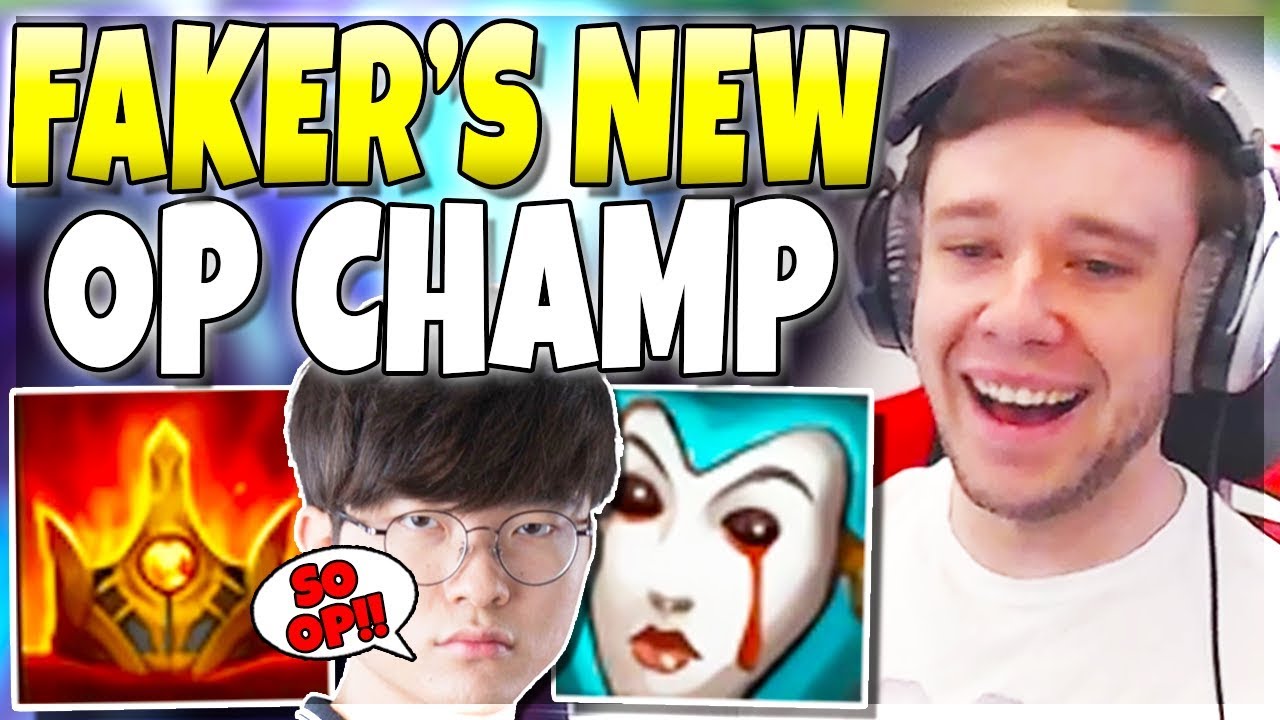 Trying out FAKER'S new weird champion pick (NEW OP?) Giveaway ...