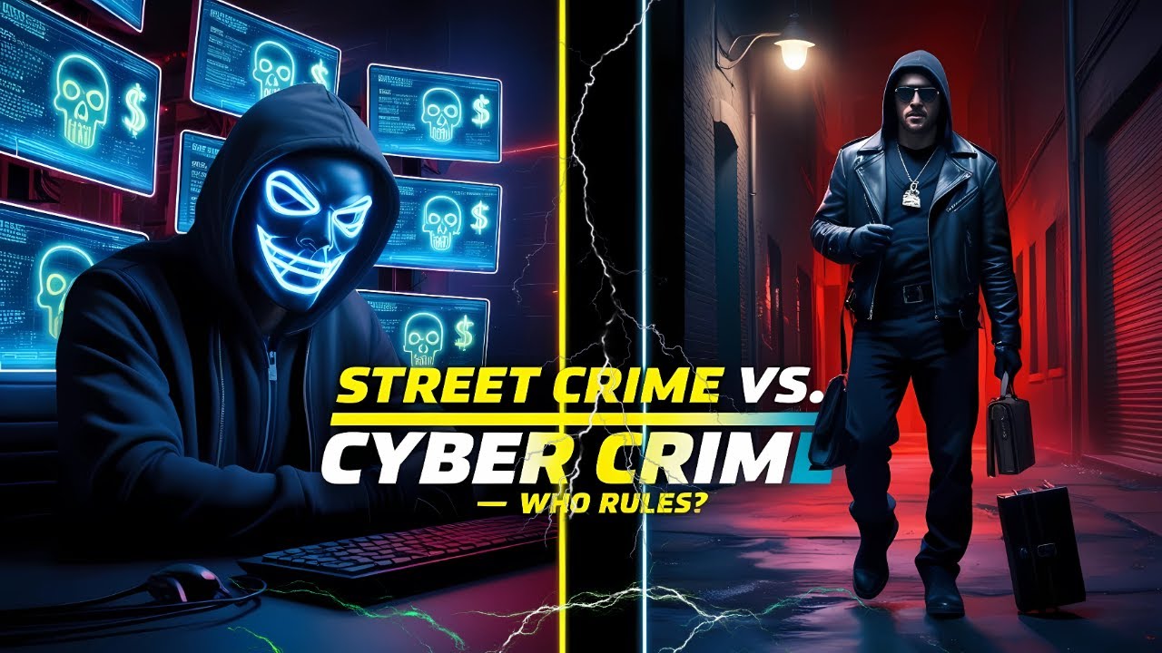 Street Crime vs Cyber Crime: Who Holds the Real Power in 2025? - YouTube