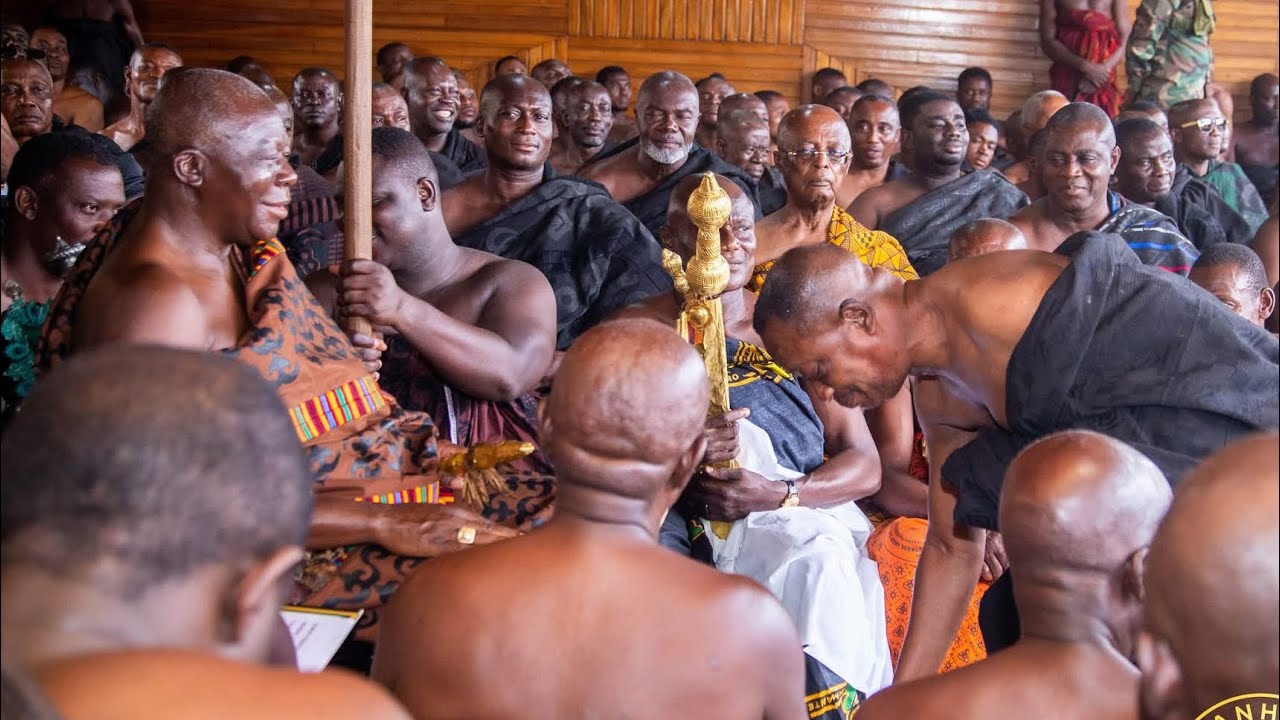 JUST IN: Asantehene pardons Bantamahene after presentation of 'Dibim ...