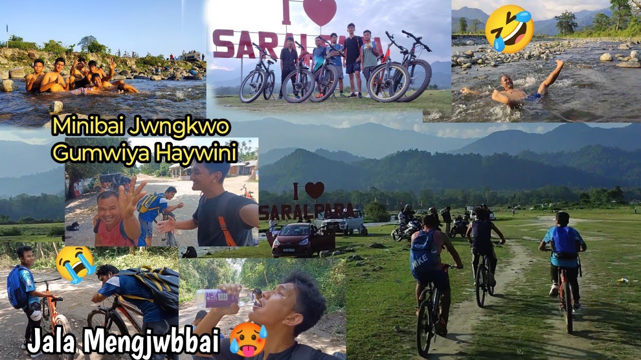 First Time Cycle jwng Saralpara Tangna Postaibai Gilwo Balwo Mengbai🥵😭 ...