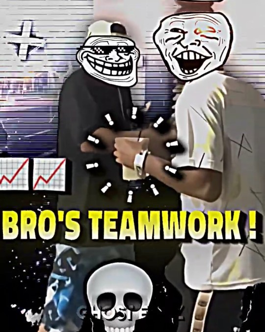 bro's Teamwork 💀 #trollface #edit #shorts - YouTube