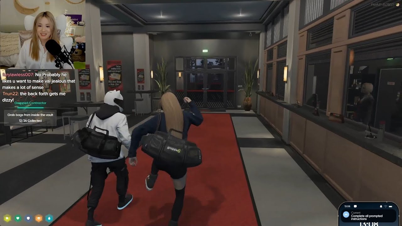 Yuno gives September Fooze pointers on how to be a loan shark. - YouTube