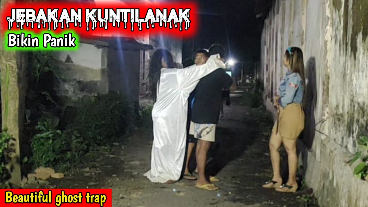 Jebakan Kuntilanak Bikin Panik || Prank Paling Lucu Dan Bikin Ngakak ...