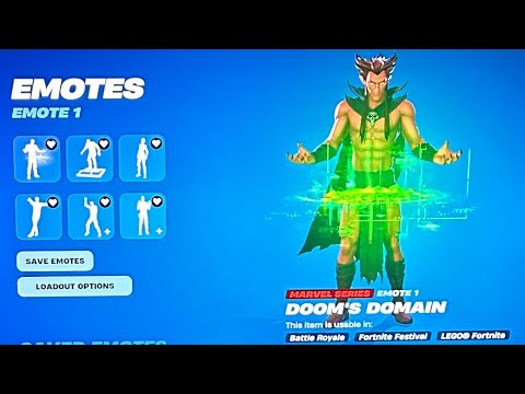 Fortnite gameplay van de Mephisto & Doom's Domain Emote - YouTube